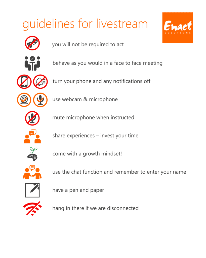 Live Stream Rules - Enact Solutions